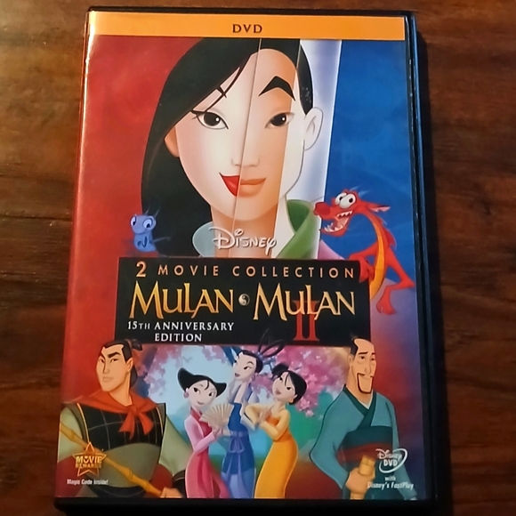 Disney | Media | Walt Disneys Mulan Mulan Ii Double Feature On Dvd ...